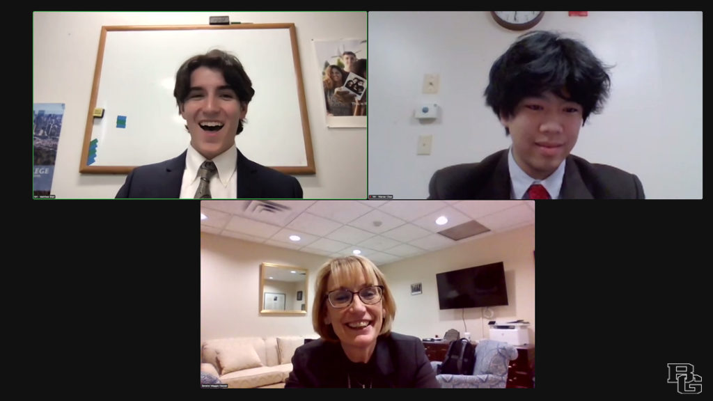 Warren Chen Recaps His Week With US Senate Youth Program – Bishop Guertin